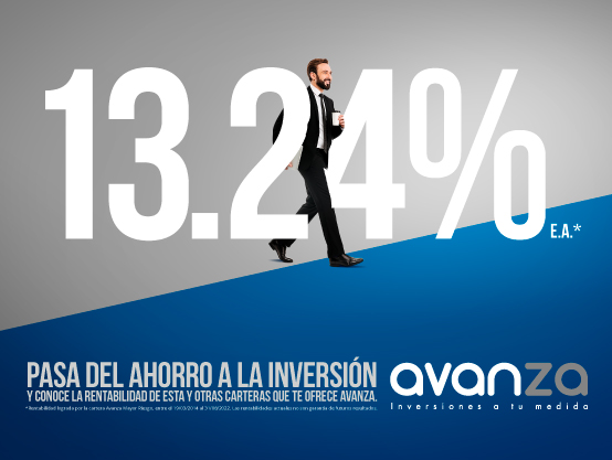 Portafolio de inversión Avanza | Pasa del ahorro a la inversión